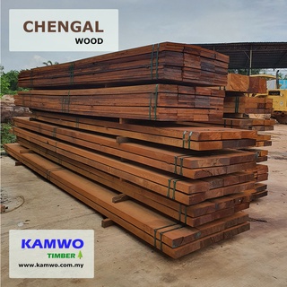 Chengal Stepboard - 1.5" x 10" x 3ft - ( Kayu Cengal Tangga ) | Shopee ...