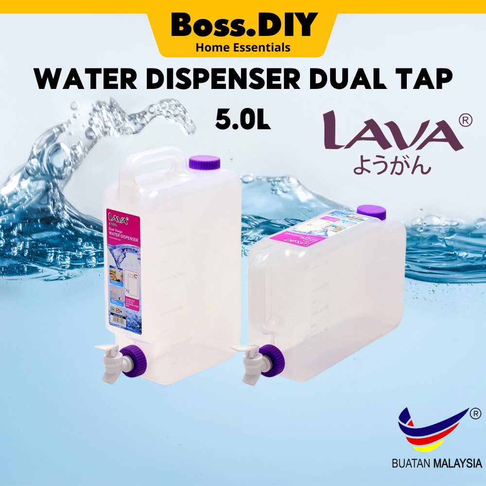 LAVA Water Dispenser (Dual Tap) 5.0L WDP500 | Shopee Malaysia