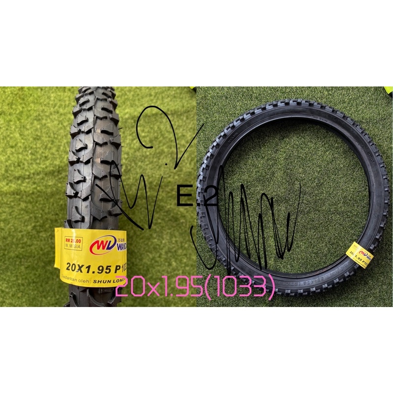 Tayar Basikal 12" 16" 20" 24" 26" Tayar Basikal MTB BMX Budak City Bike ...