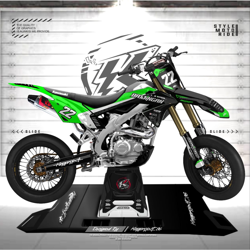 Klx BF 150 L Full Body Custom Design Decal | Shopee Malaysia