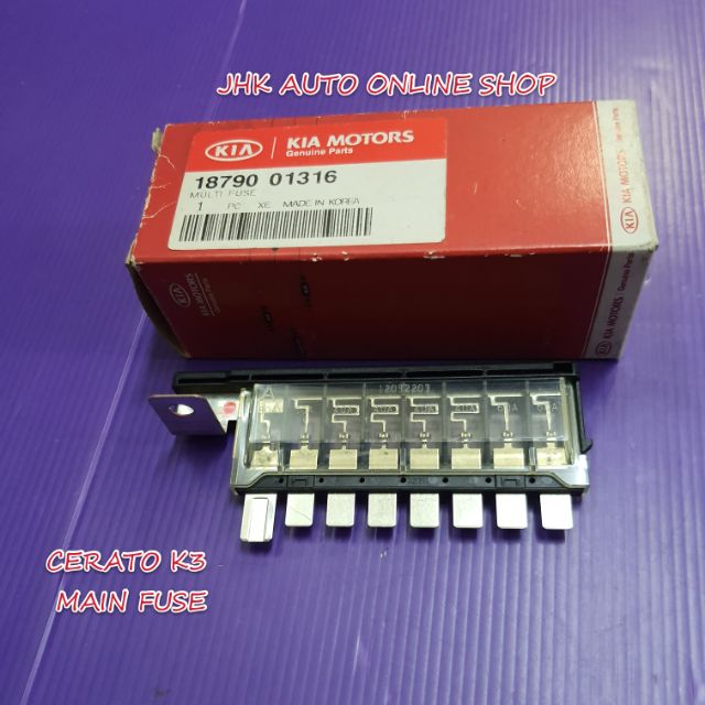 KIA CERATO K3 ELANTRA MD MAIN FUSE 18790-01316 | Shopee Malaysia