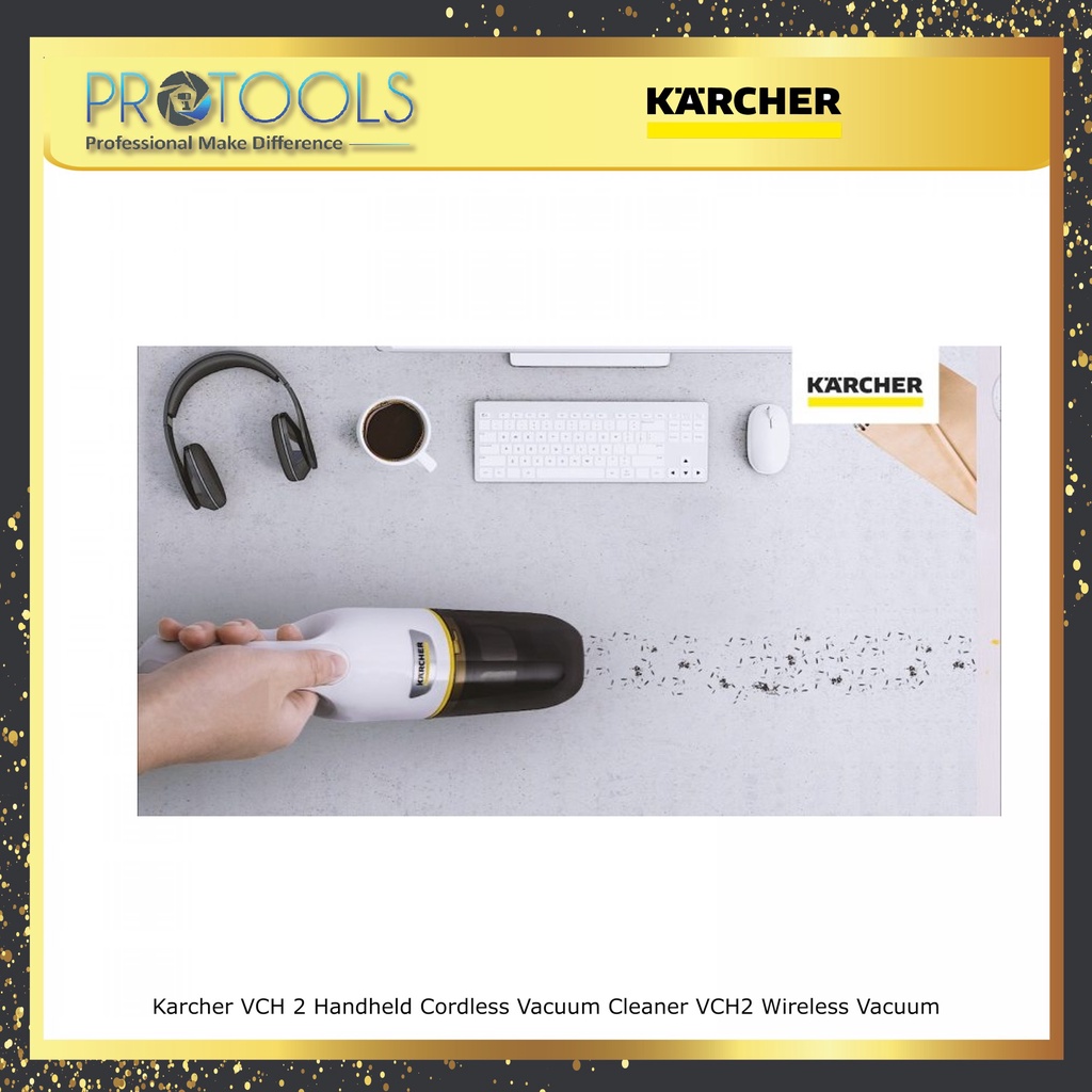 [ORINGINAL] KARCHER VCH 2 ( 1.198-400.0 / VCH2 ) CORDLESS HANDHELD VACUUM CLEANER | WIRELESS ...