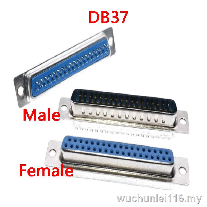🔥Fast delivery🔥DB9 DB15 DB25 DB37 DB50 Hole/Pin Female/Male/Cover Welded Connector RS232 serial ...