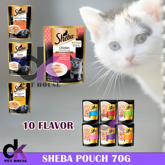 Sheba Cat Wet Pouch 70G | Shopee Malaysia