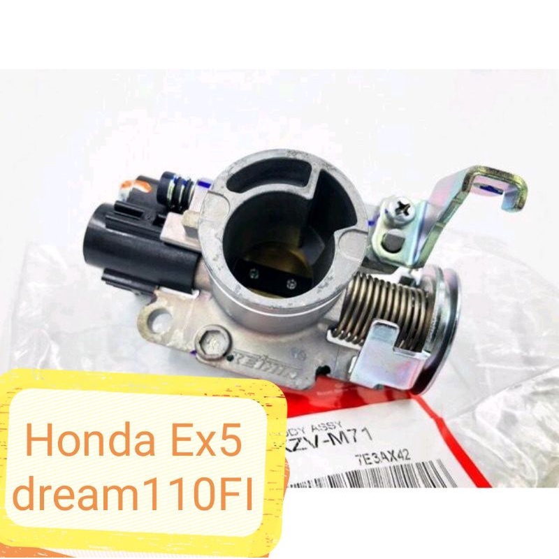 100% ORIGINAL HONDA EX5 DREAM110 FI / EX5110 FI w125FI/DASH FI/FUTURE THROTTLE BODY | Shopee ...