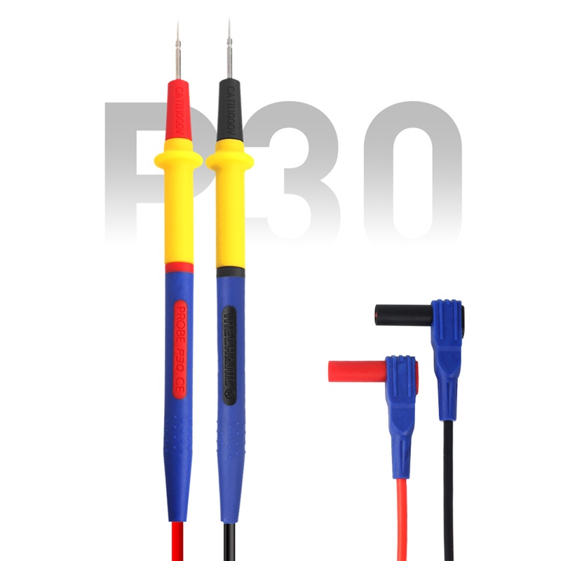 MECHANIC P30 Multimeter Pen 1000V 20A Soft Anti-Scalding Silicone Wire ...