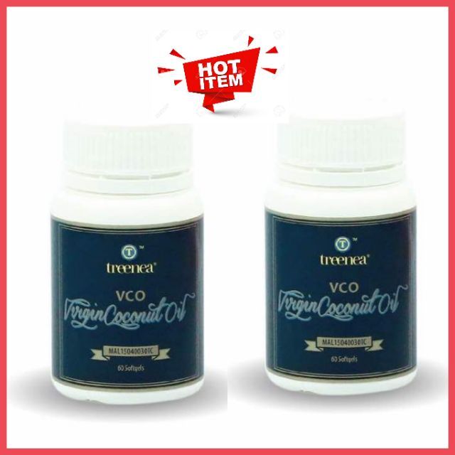 💥HOT SALES💥 VCO TREENEA SOFTGEL 💯% ORIGINAL + free 🎁 minyak kelapa dara ...