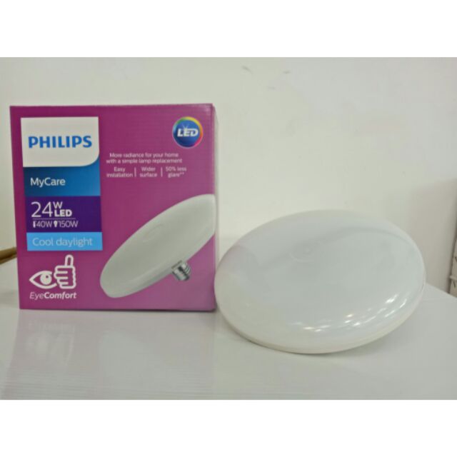 Philips LED UFO bulb 6000k daylight 15W / 24W | Shopee Malaysia