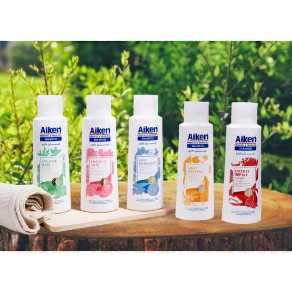 Aiken Shampoo Prebiotic & Probiotic -[350g] [Anti Dandruff / Anti ...