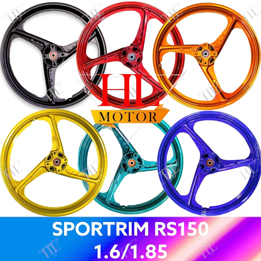 HL SPORT RIM RS150,RSX150,RSX ABS HONDA SPORTIM 3 BATANG RS150R (1.6/1. ...