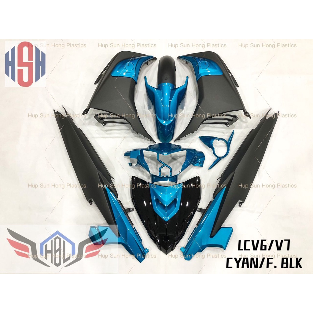 YAMAHA LC135 V6 V7 4 Stroke Body Cover Set Body Kit Color Part Parts ...