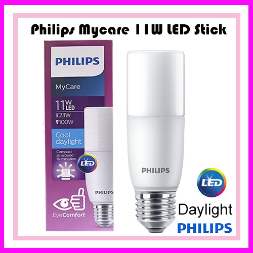 12PCS X PHILIPS 11W LED STICKS Daylight (6500K) | Shopee Malaysia