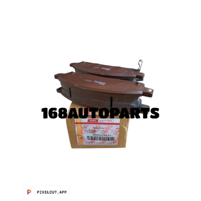 Original Mitsubishi Front Brake Pad 4605A284A1 TRITON 2007-2014 ...