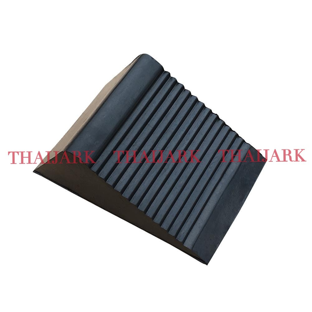 Rubber Wheel Chock Model 75, Size: 125mm L x 75mm W x 60mm H, Wheel ...