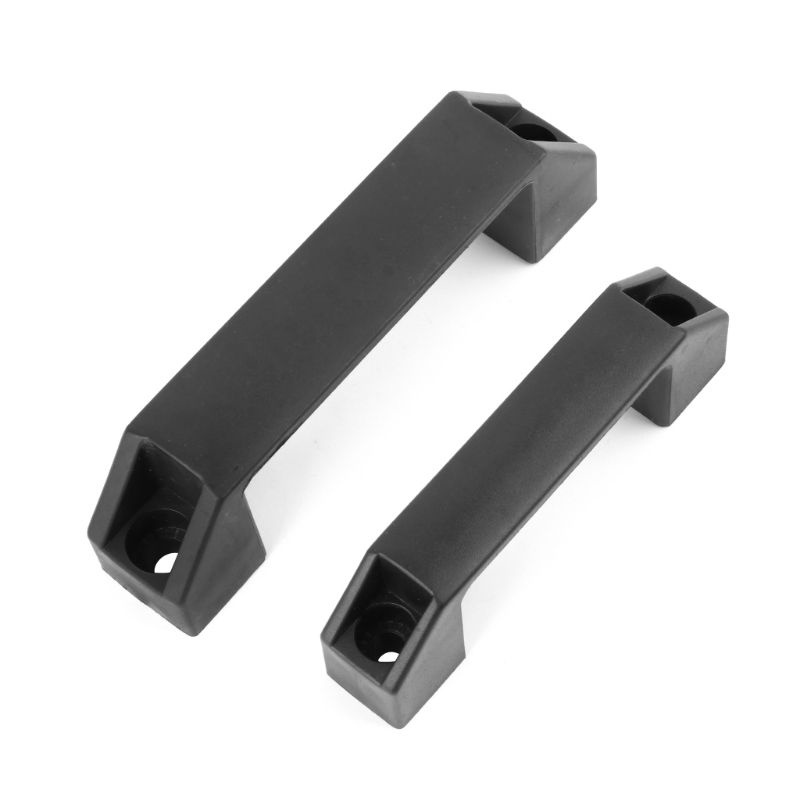 Seas 2pcs Black Plastic Nylon T Slot Black Door Handle for Aluminum ...