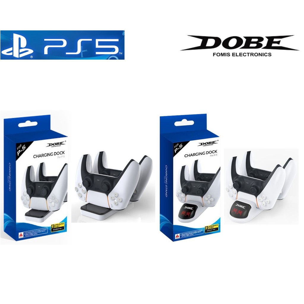 PS5 Dobe Charging Dock for DualSense Wireless Controller (Standard And ...