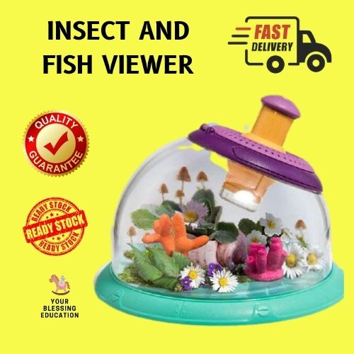 INSECT & FISH AQUARIUM VIEWER 🔥 EDUCATIONAL TOY | Shopee Malaysia