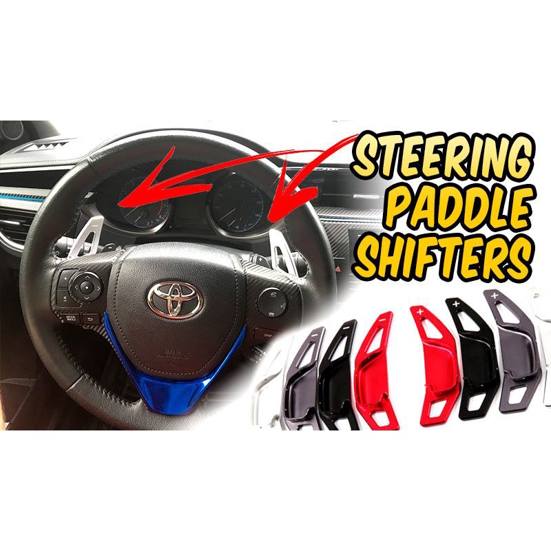 TOYOTA Steering Wheel Paddle Shift Extender Ativa, Alza Altis Vios Vios ...