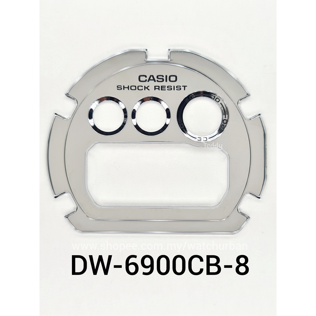 CASIO G-SHOCK DIAL FACEPLATE DW6900 DW6600 FACE PLATE 100% ORIGINAL DW ...