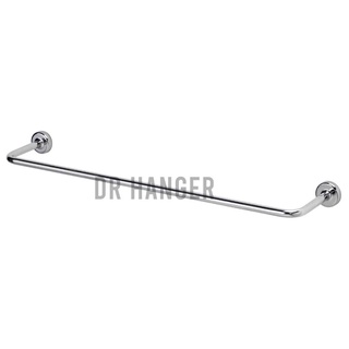 Stainless Steel Wall Mounted Single Rail Pole 59cm 70cm 80cm Towel Rack ...