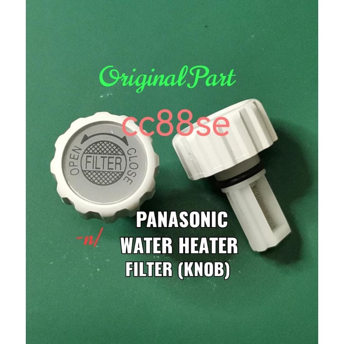 PANASONIC WATER HEATER FILTER (KNOB) ORIGINAL PART | Shopee Malaysia
