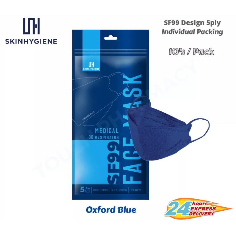 [KL PHARMACY] SKIN HYGIENE SF99 5PLY KF94 DESIGN FACE MASK (10'S/PACK ...