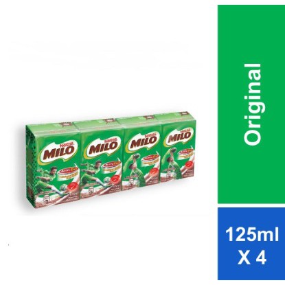 Milo Activ-Go Chocolate Malt RTD (4 Packs x 125ml)(Exp: Oct 2023 ...