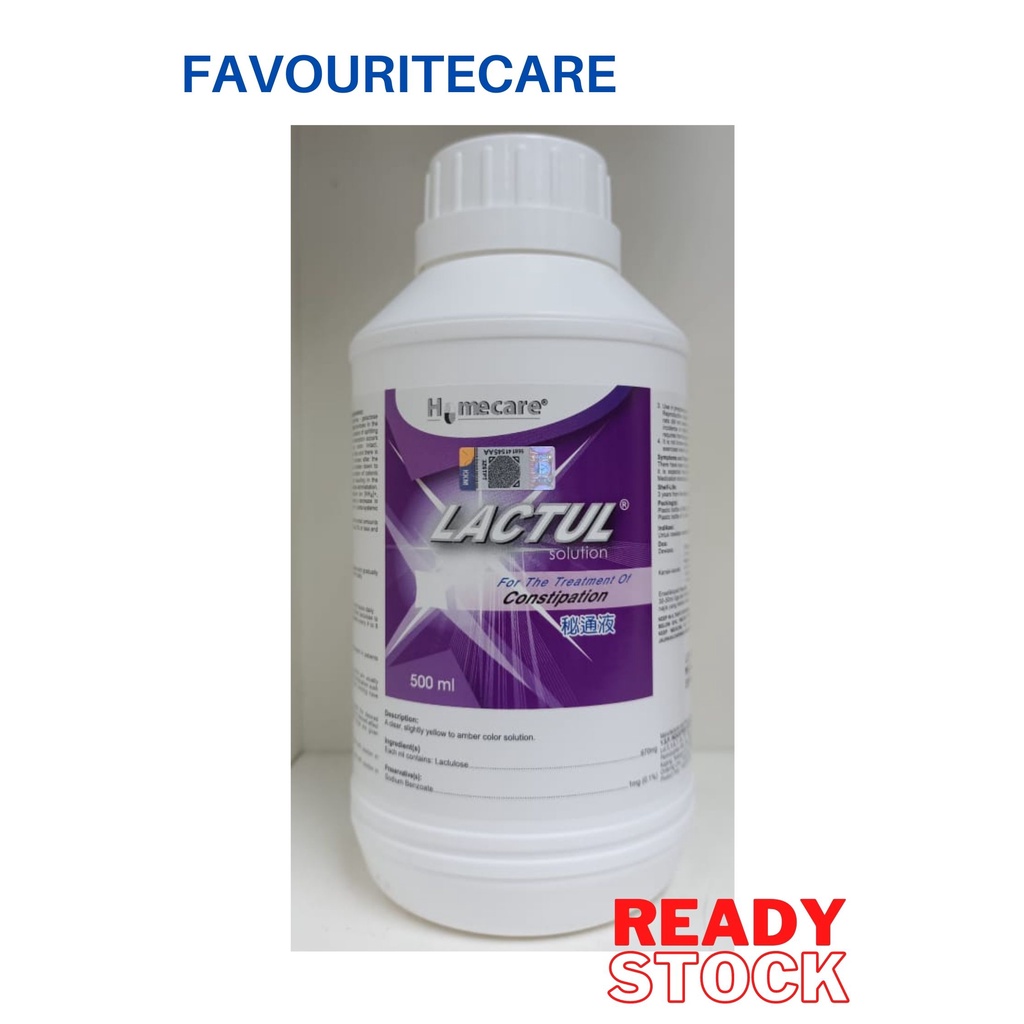 Homecare Lactul Solution (Relief Of Constipation) Exp Date Year 2024 ...