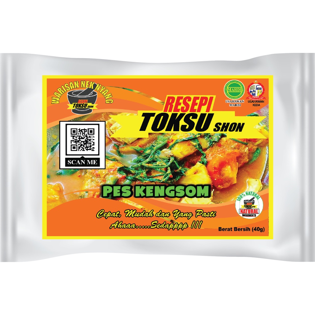 PES KENGSOM 40G/90G TOKSU SHON | Shopee Malaysia