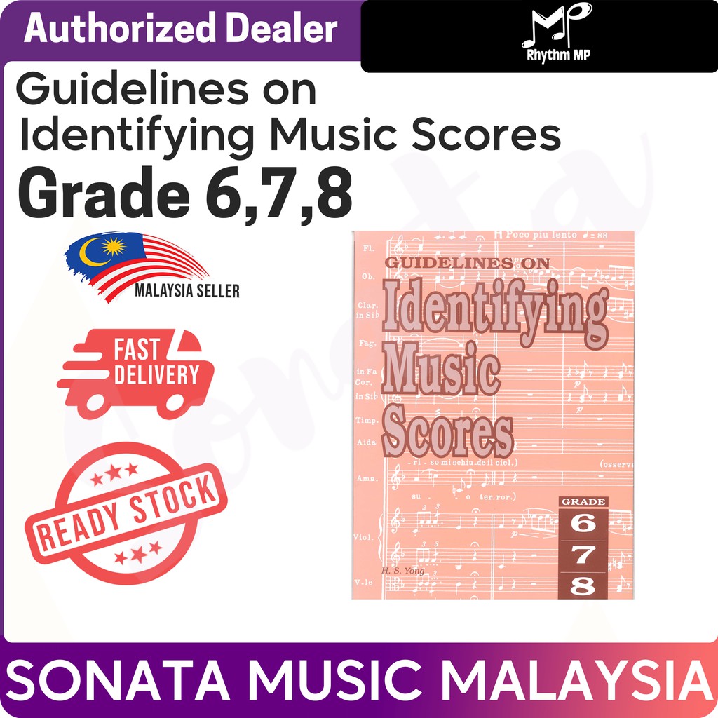 MP Rhythm Guidelines on Identifying Music Scores Grade 6, 7, 8 | Shopee ...