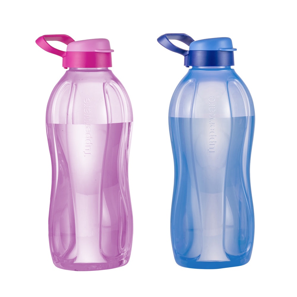 Tupperware Giant Eco Bottle 2L with Handle ( 2botol + 2handle ...