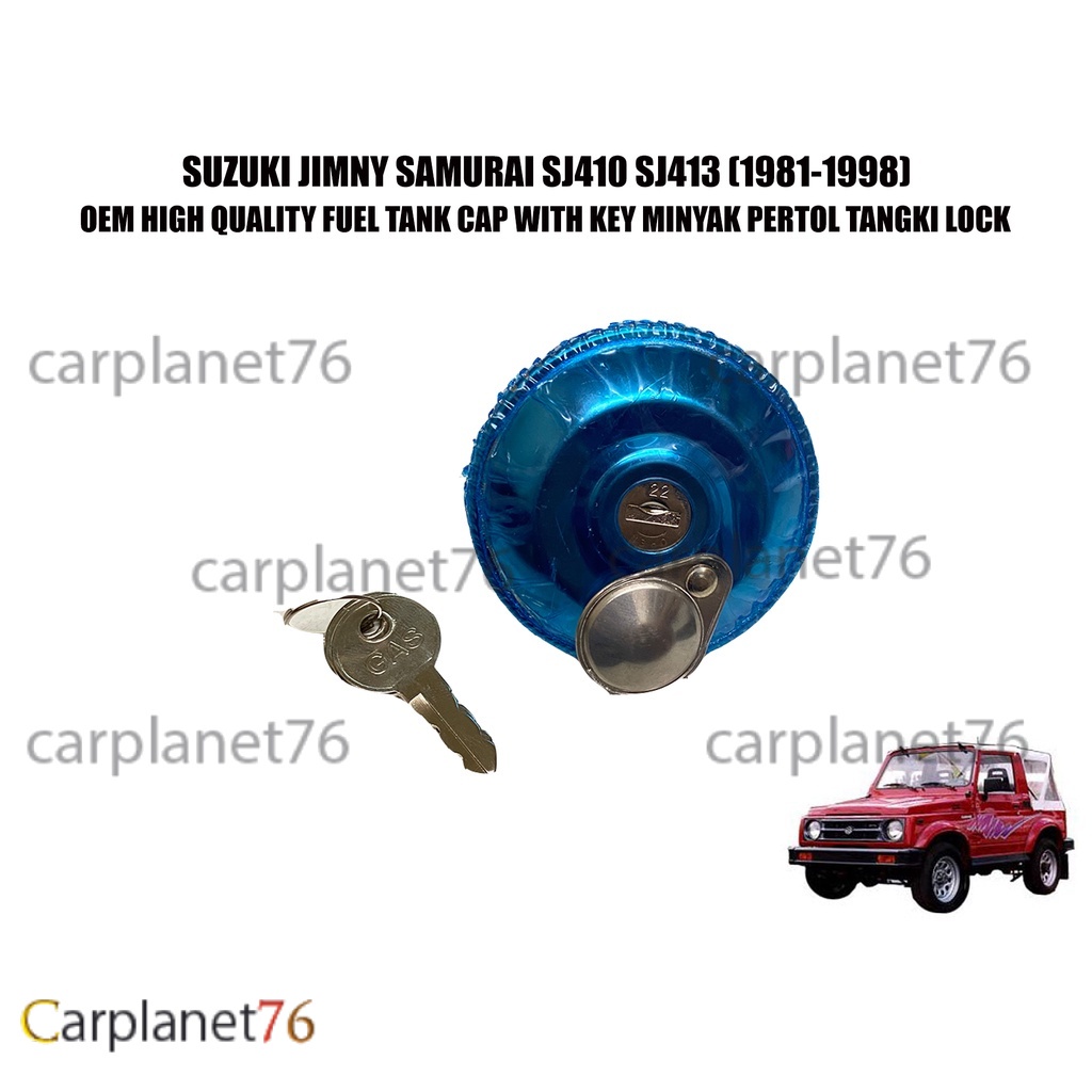 SUZUKI JIMNY SAMURAI SJ410 SJ413 (1981-1998) FUEL TANK CAP WITH KEY ...