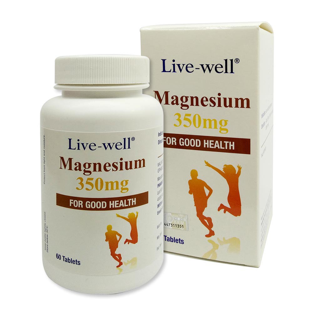 [EXP:11/2025] Live-well Magnesium 350mg (60's) | Shopee Malaysia