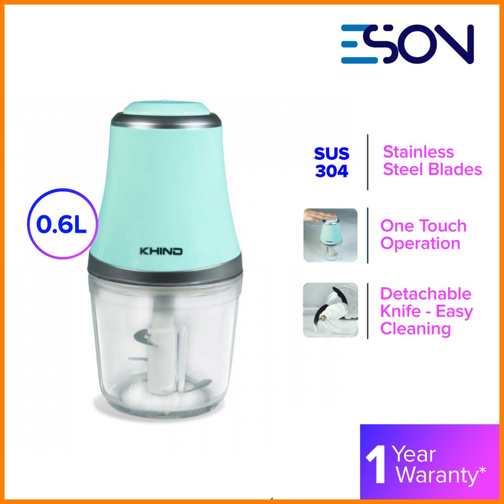 (Bubble wrapping)KHIND FPC900 MINI CHOPPER WITH SUS 304 STAINLESS STEEL ...