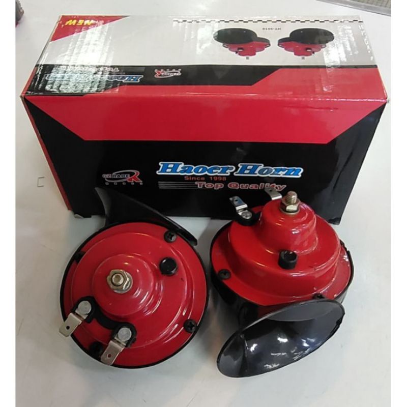 Horn BM 🔥Haoer Horn 🔥 HT-3009 👍🏻TOP QUALITY👍🏻 12v 510Hz 410Hz | Shopee ...