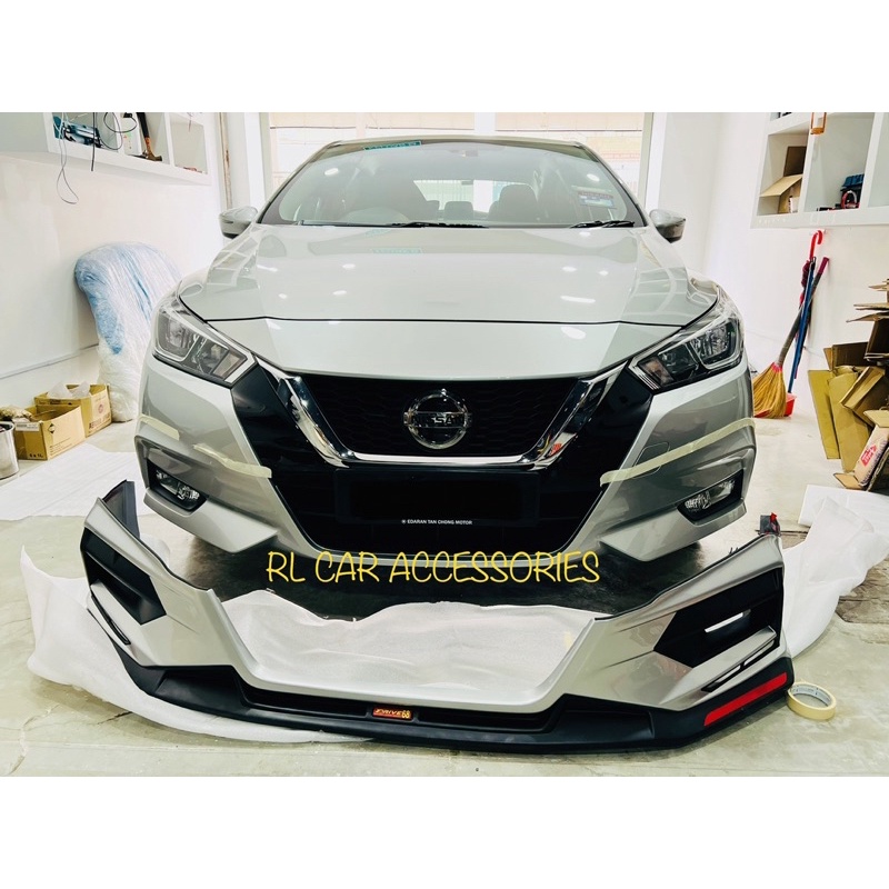 Nissan Almera 2020 2021 2022 2023 drive 68 Bodykit body kit front side ...