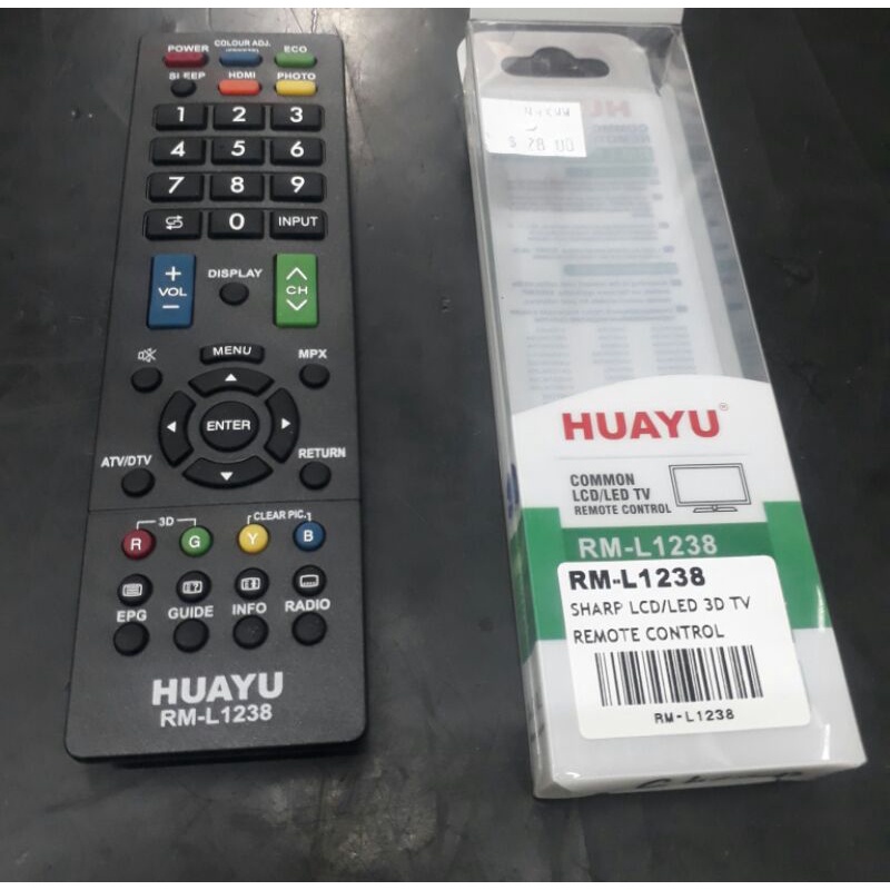 Sharp remote control normal | Shopee Malaysia