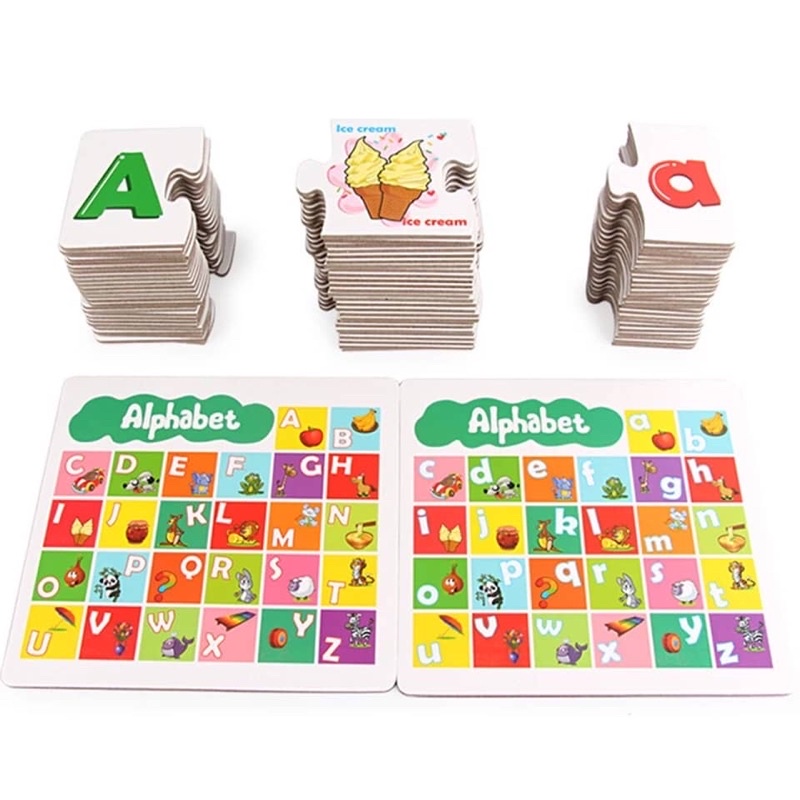 Alphabet Letter Matching Puzzle Toy (Ready Stock) | Shopee Malaysia
