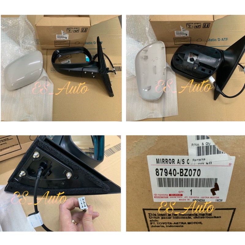 * TOYOTA F601, F602 AVANZA 2004-2007 SIDE MIRROR LH /RH 3WAYAR (COME ...