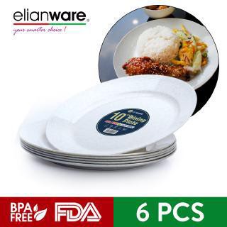 Elianware e810 Dining Plate Set (10" x 6 Pcs) | Shopee Malaysia