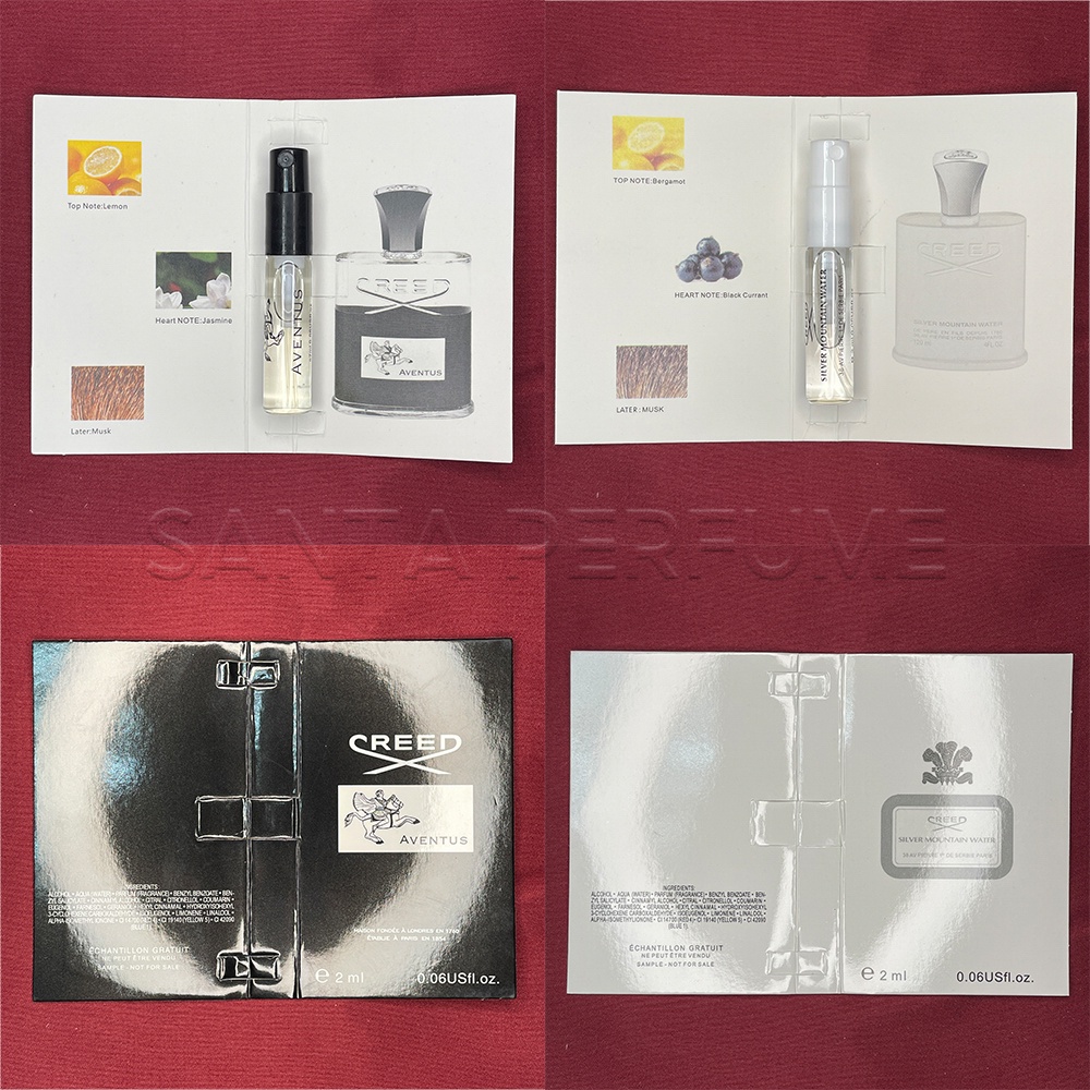 Creed Perfume Collection 2 Fragrances 2ML Perfume Sample Fragrance ...