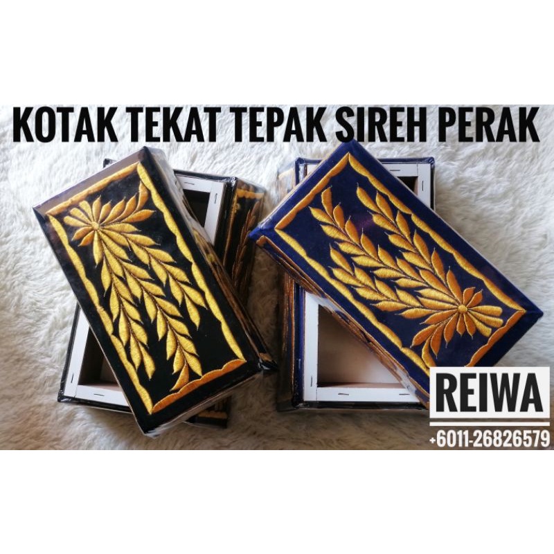 Kotak Tekat Tepak Sireh Perak | Shopee Malaysia