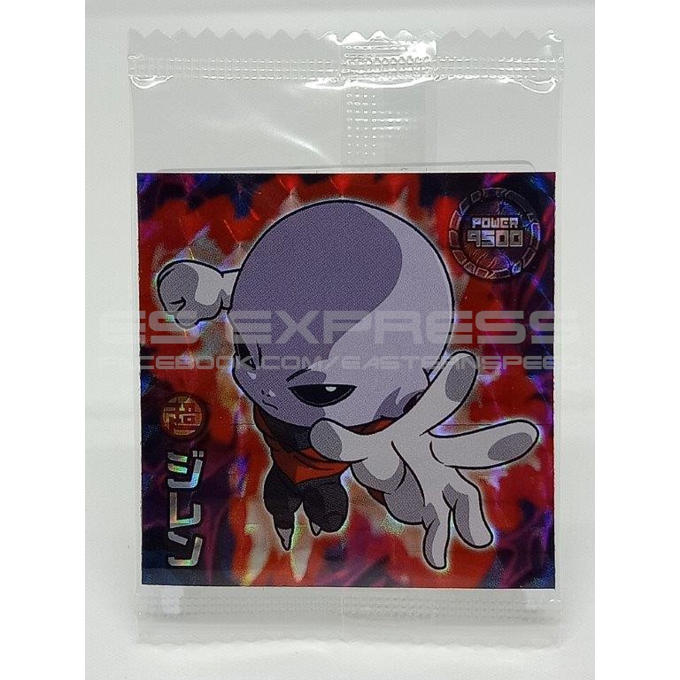 BANDAI DRAGON BALL SUPER WARRIORS STICKER WAFER Z [JIREN] | Shopee Malaysia