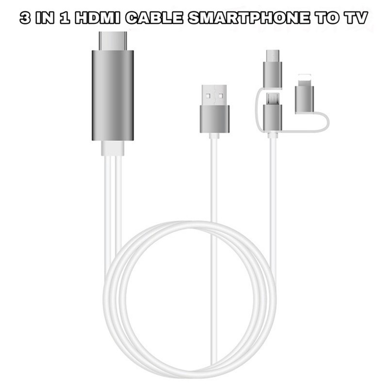 DIRECT CONNECT HDMI SMARTPHONE / PHONE TO TV | Shopee Malaysia