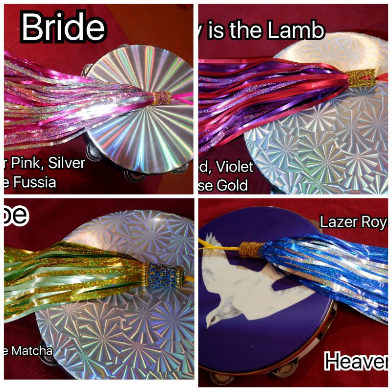 Tinsel Metallic Tassels for Tambourine tassel only | Shopee Malaysia