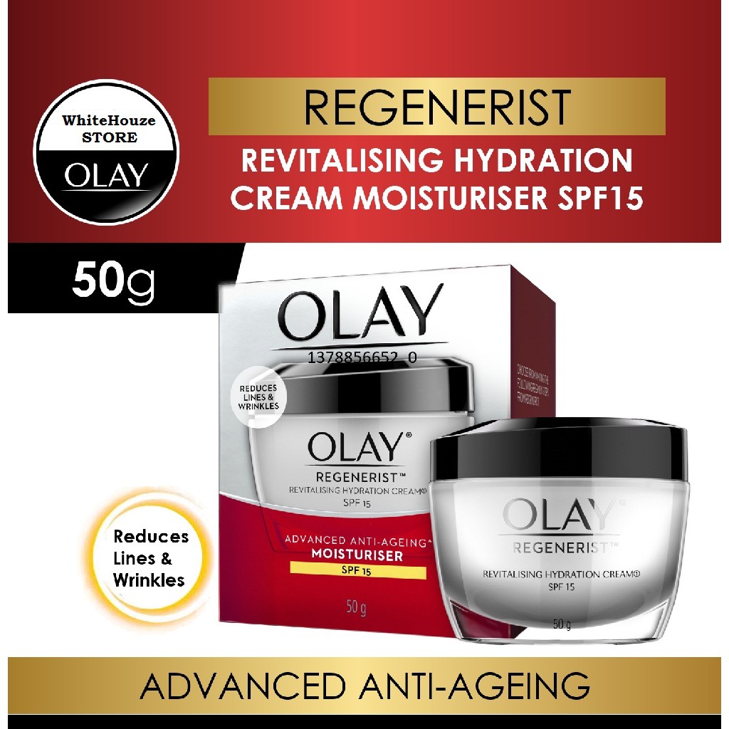 Olay Regenerist Revitalizing Hydration Cream Spf 15-50g | Shopee Malaysia