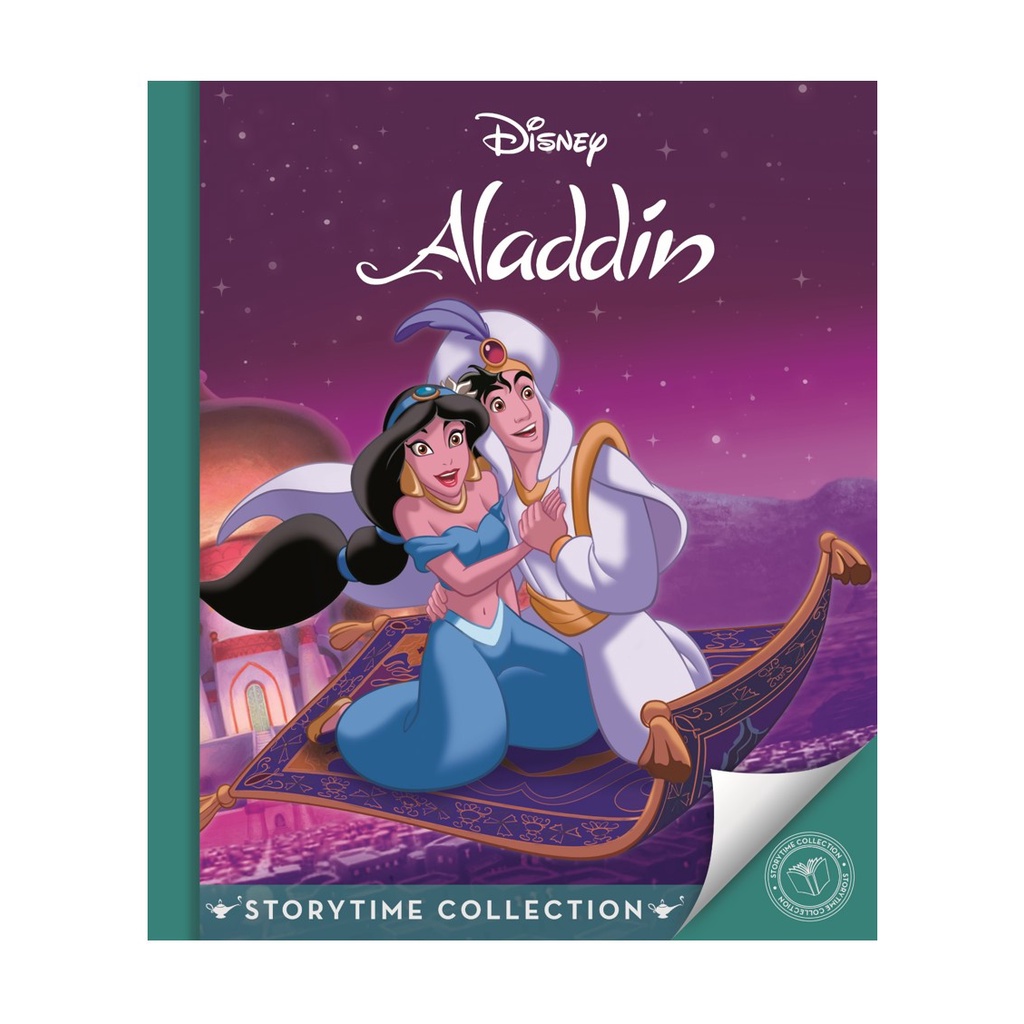 Aladdin Disney Storytime Padded Hardcover Storybook With 72 Pages For ...