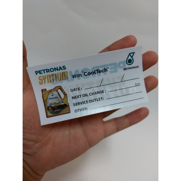 Perodua Car Sticker Mileage 1Pc & Proton, Petronas, Castrol, Shell Car ...