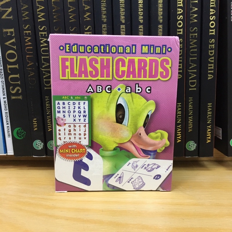 Educational Mini Flashcards - ABC l abc | Shopee Malaysia
