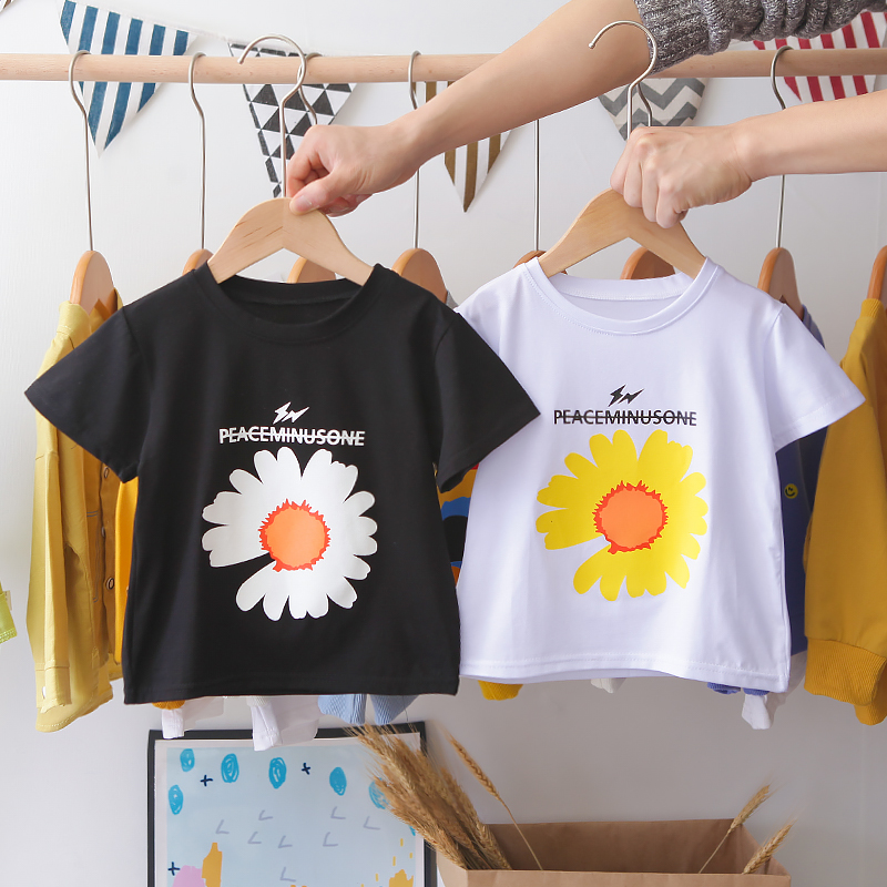 perfect Summer Baby Boys Girls 2Pcs Set Children Short Sleeve Daisy ...